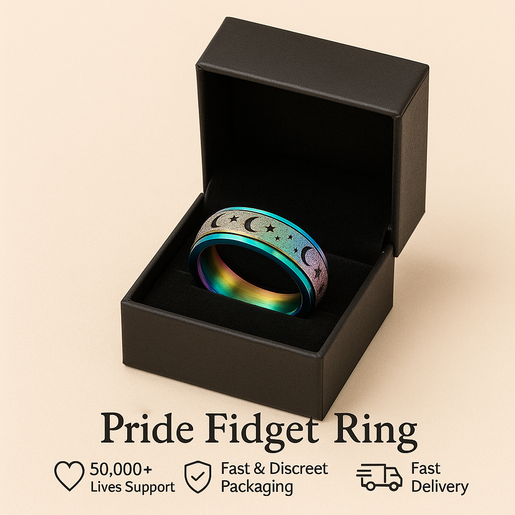 Pride Fidget Ring – I Support LGBT