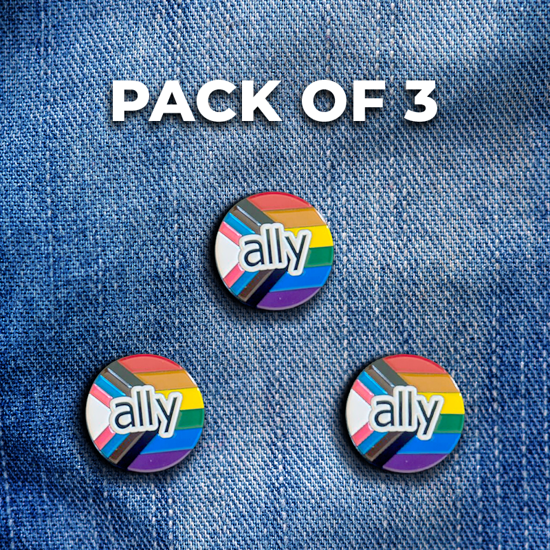 Lapel Pins – I Support LGBT
