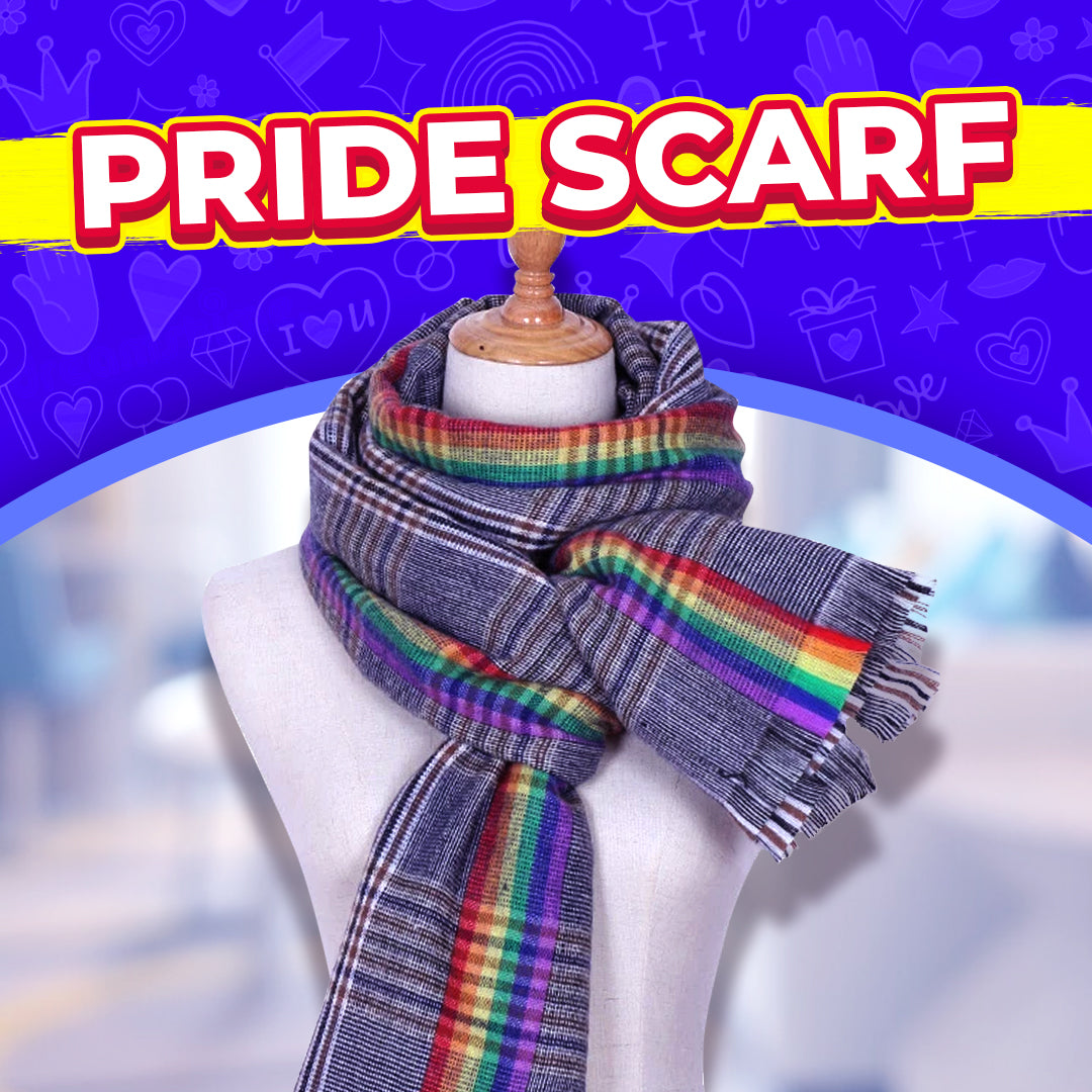 SPECIAL Handmade Winter Scarf – I Support LGBT
