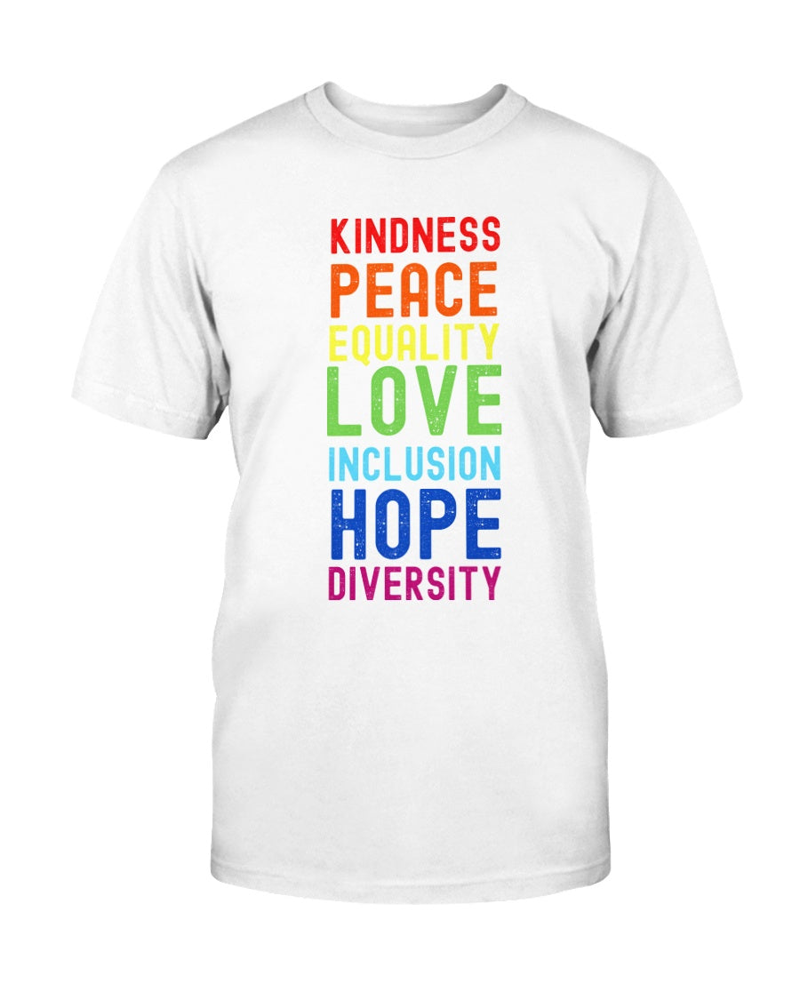 Kindness Peace Equality Love Inclusion Hope Diversity LGBTQIA+ – I ...